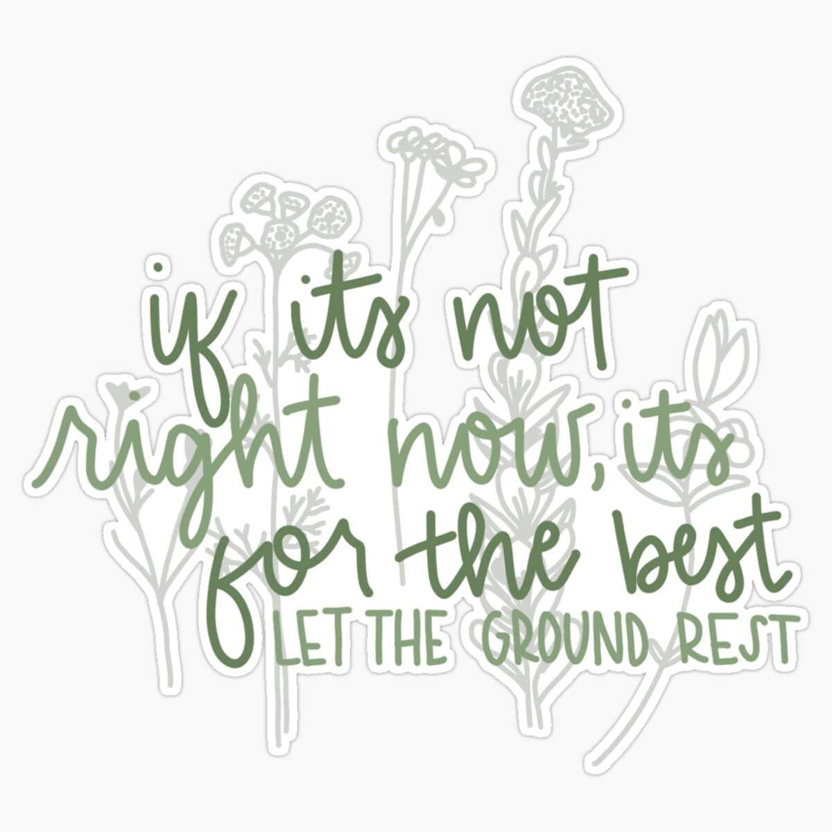 Maneki Let The Ground Rest Er, Phone Decal Water Bottle Stickers Car ...