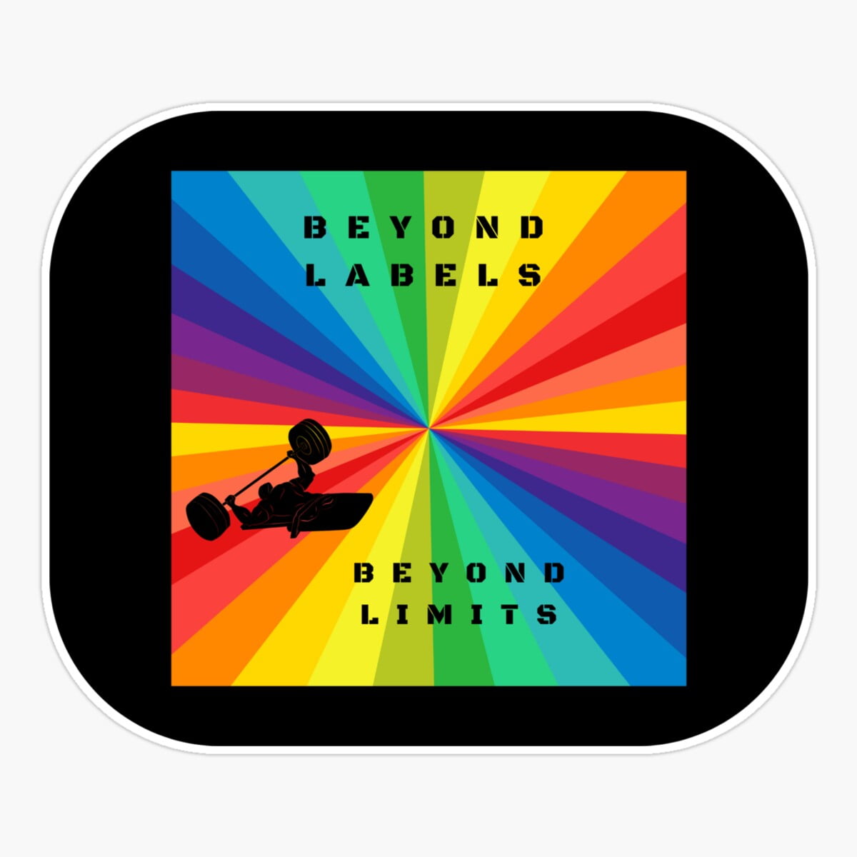 Maneki Lgbtq Lifting Disability Slogan Beyond Labels, Beyond Limits ...