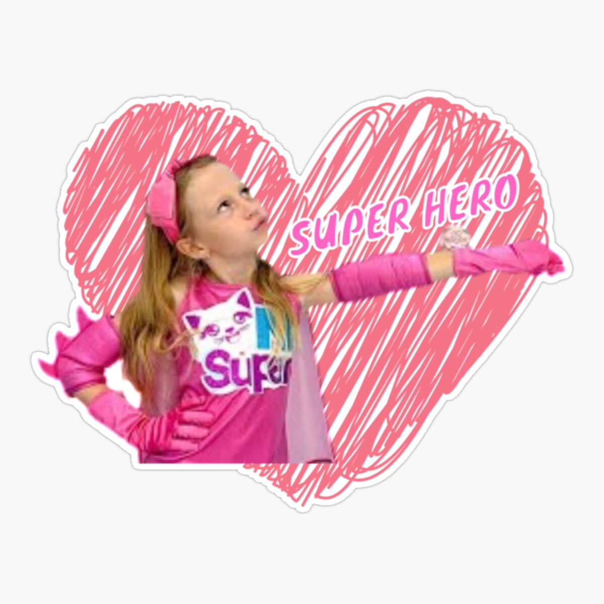 Maneki Like Nastya (5) Sticker, Phone Decal Water Bottle Stickers Car ...