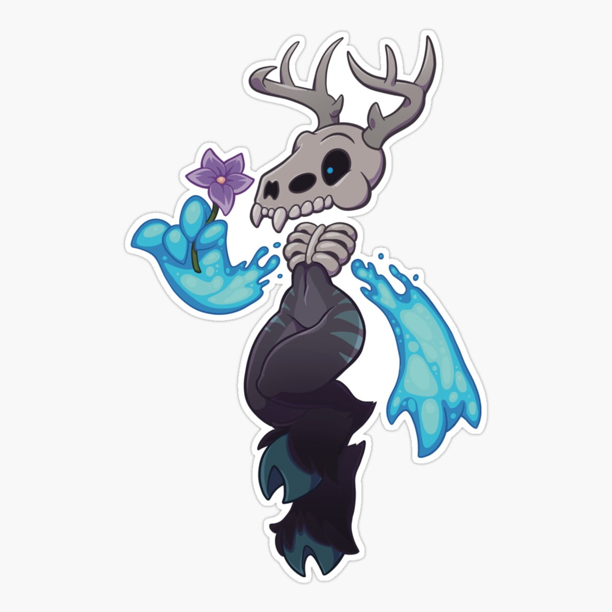 Maneki Lil’ Spoopy Has A Lower Er, Phone Decal Water Bottle Stickers Car Decals, Funny Birthday ...