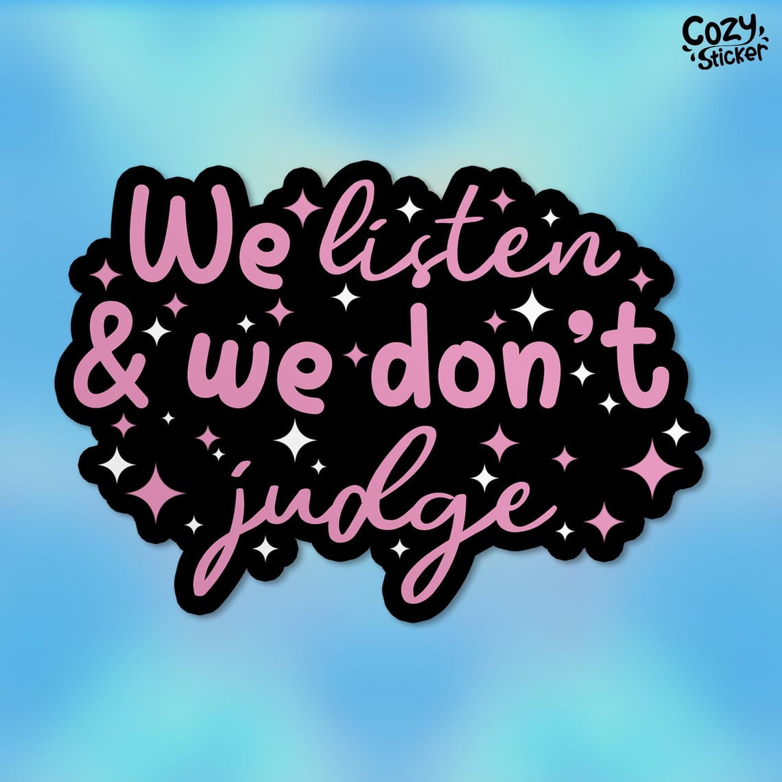 Maneki We Listen And We Don'T Judge Er, Funny Sarcastic Ers Adult Humor ...