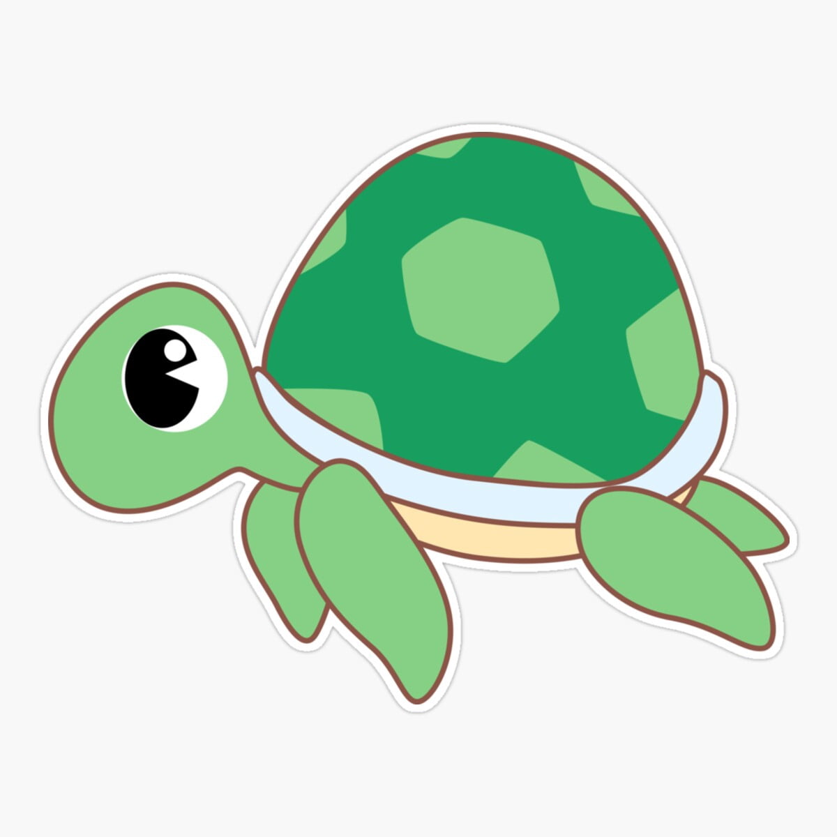 Maneki Literally Just A Turtle Er Er, Phone Decal Water Bottle Stickers ...