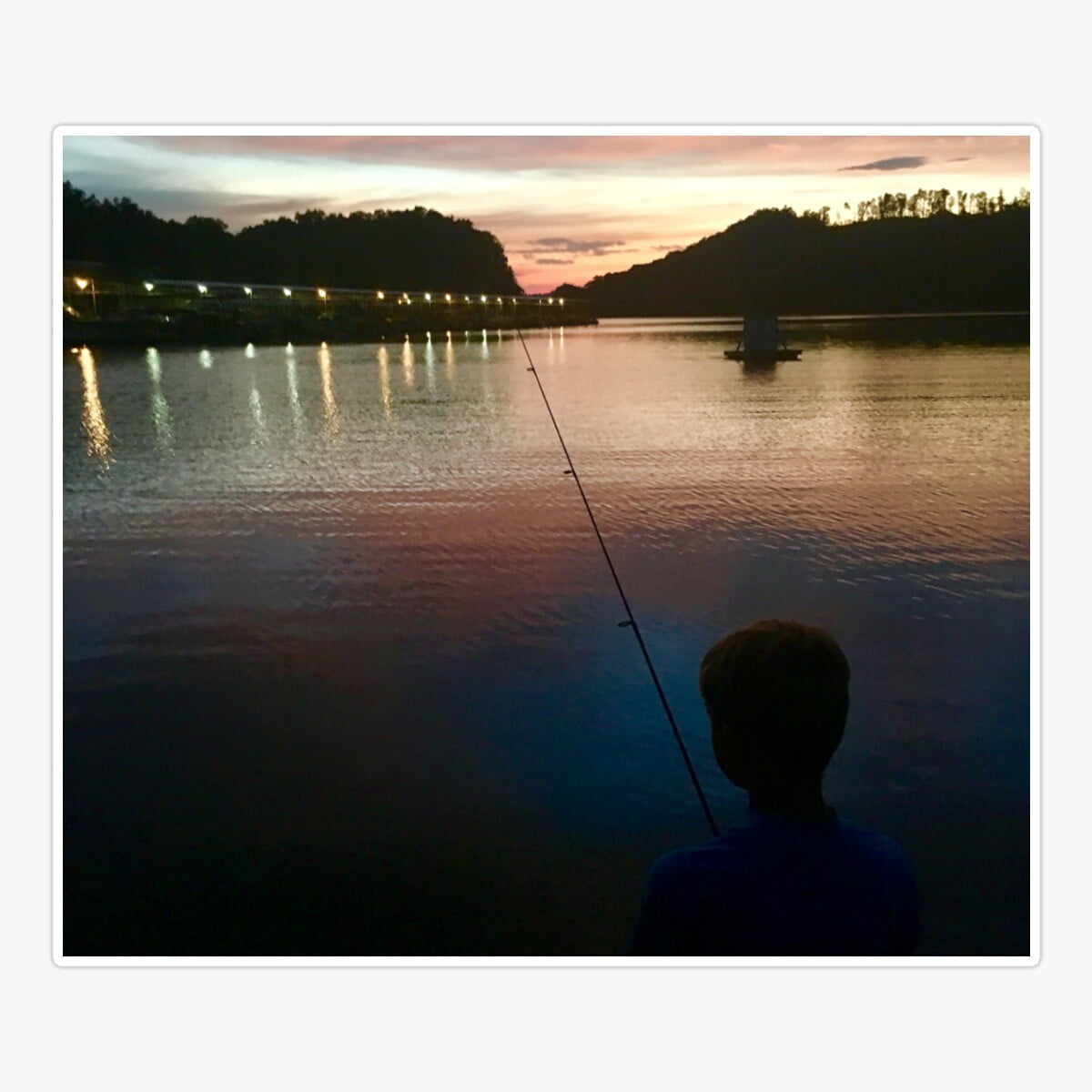 Maneki Little Angler Er, Phone Decal Water Bottle Stickers Car Decals ...