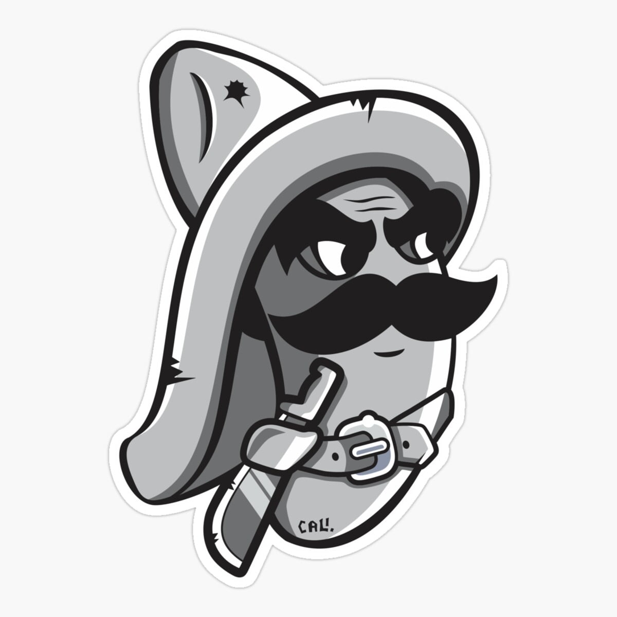 Maneki Little Bean Sticker, Phone Decal Water Bottle Stickers Car ...