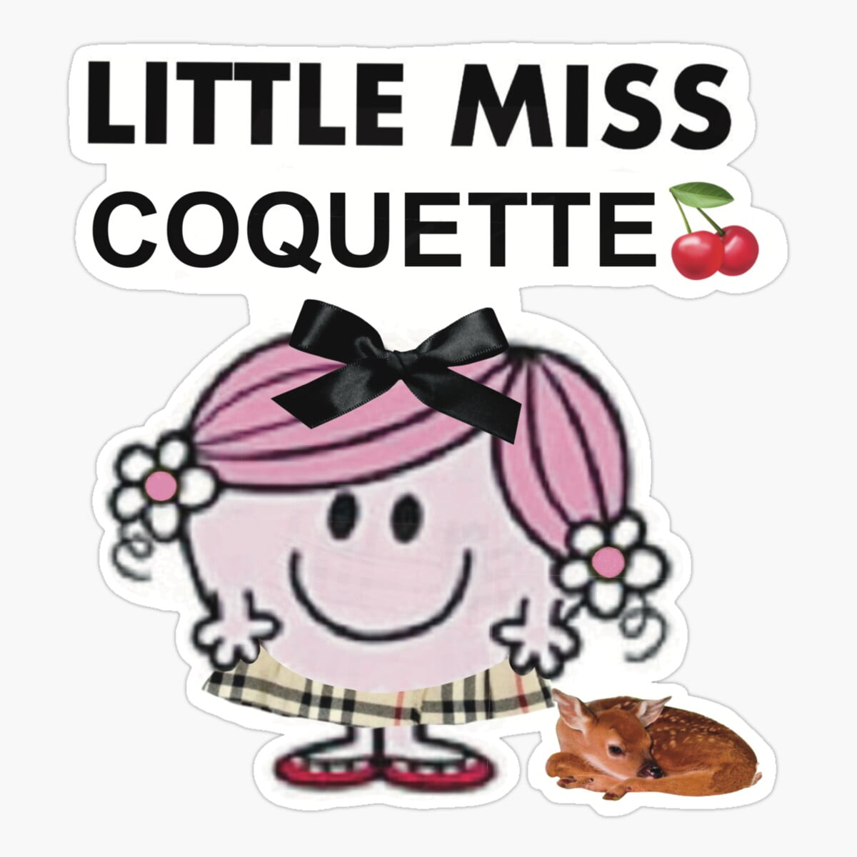 Maneki Little Miss Er, Phone Decal Water Bottle Stickers Car Decals ...