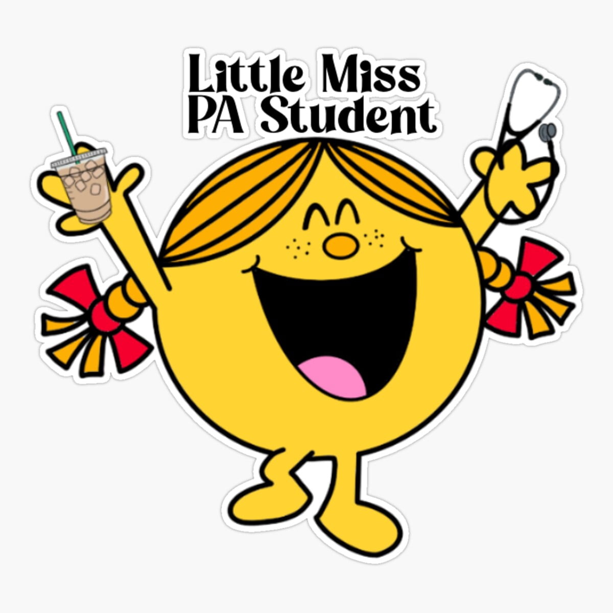 Maneki Little Miss Pa Student Er, Phone Decal Water Bottle Stickers Car ...