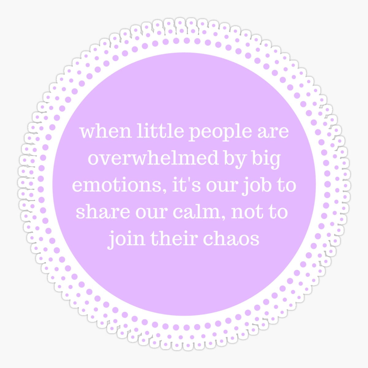 Maneki Little People Big Emotions (Pastel Purple) Er, Phone Decal Water ...
