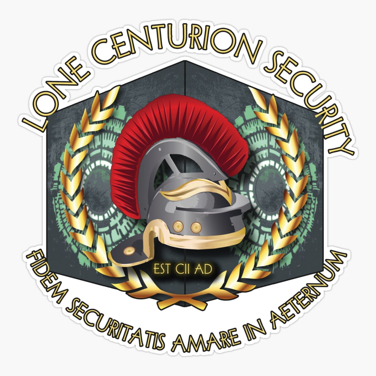 Maneki Lone Centurion Security Er, Phone Decal Water Bottle Stickers ...