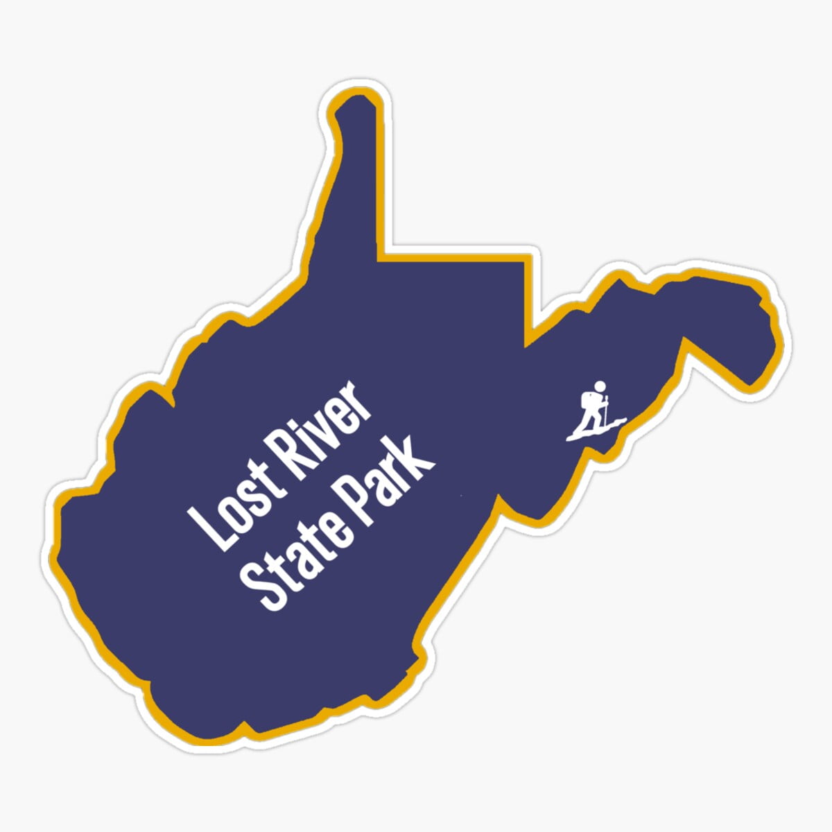 Maneki Lost River State Park Er, Phone Decal Water Bottle Stickers Car ...