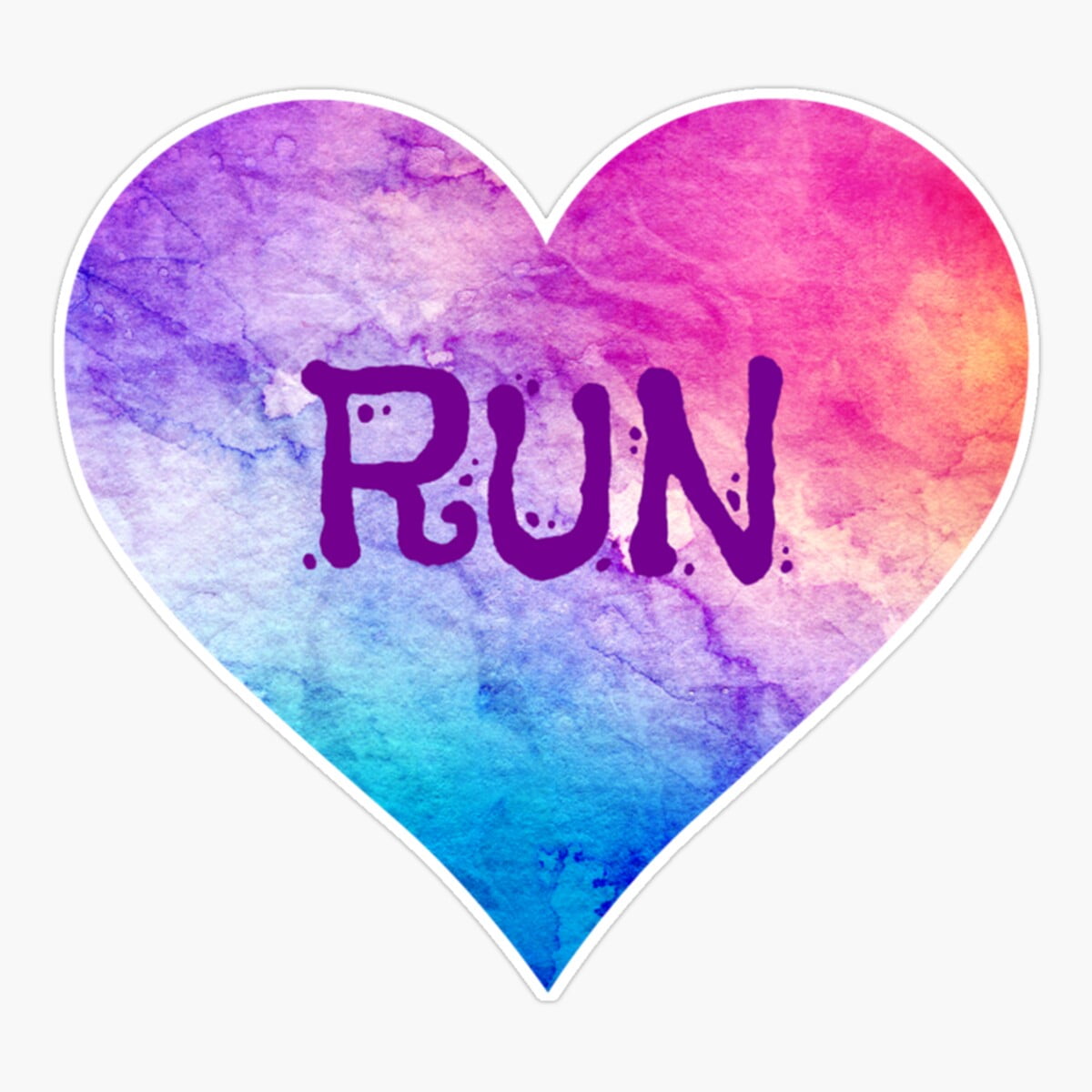 Maneki Love To Run Er, Phone Decal Water Bottle Stickers Car Decals ...