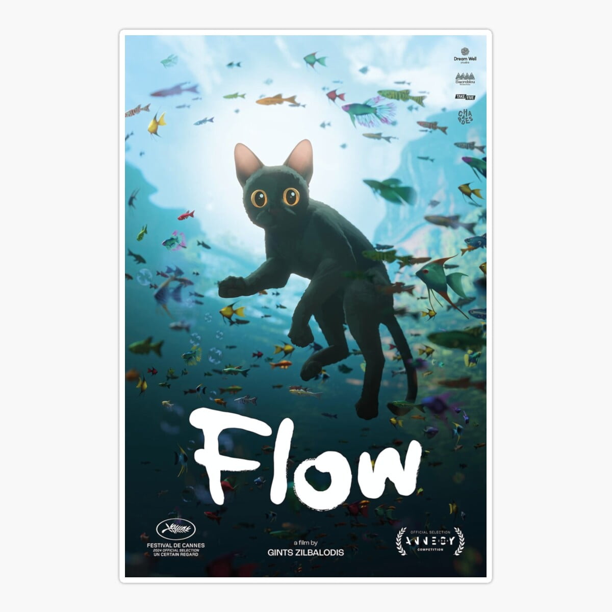 Maneki Low Movie - Low Poster Sticker, Phone Decal Water Bottle ...