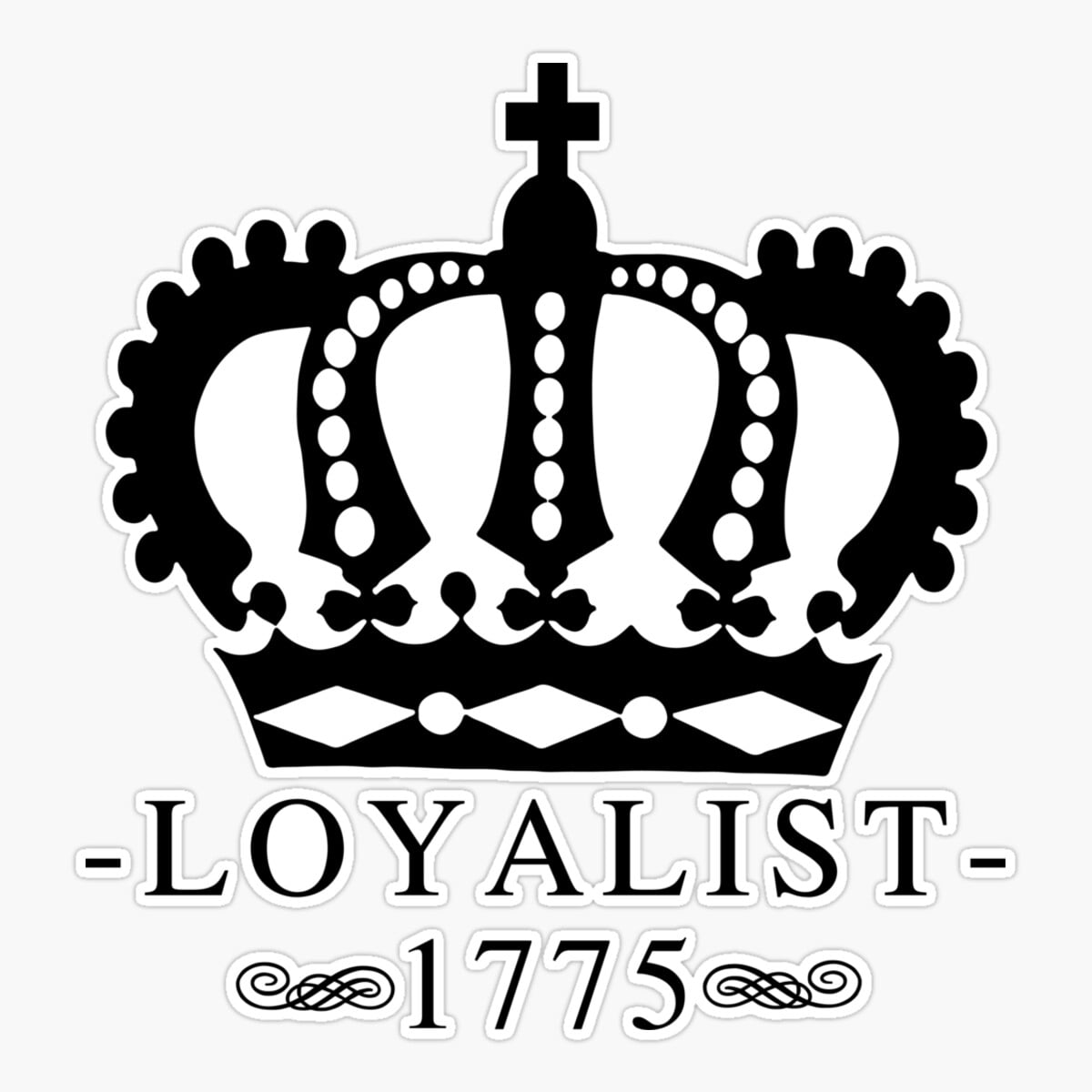 Maneki Loyalist | 1775 Er, Phone Decal Water Bottle Stickers Car Decals ...