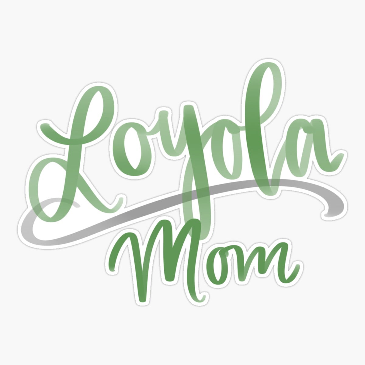 Maneki Loyola University Md Mom Er, Phone Decal Water Bottle Stickers ...