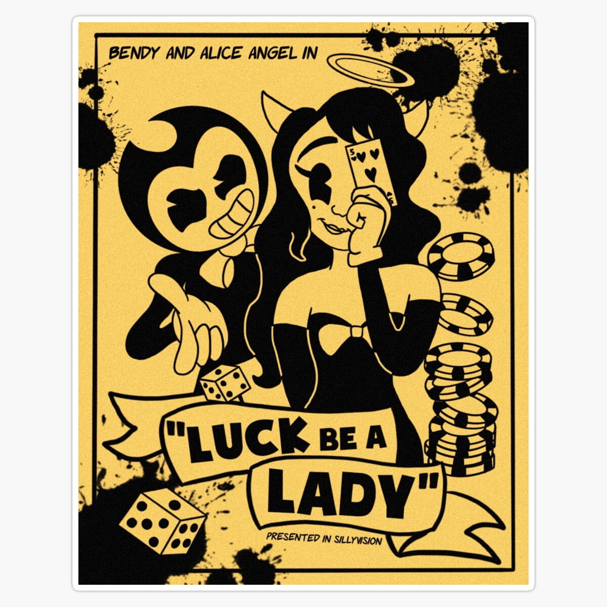 Maneki Luck Be A Lady Animation Cartoon Poster Er, Phone Decal Water ...