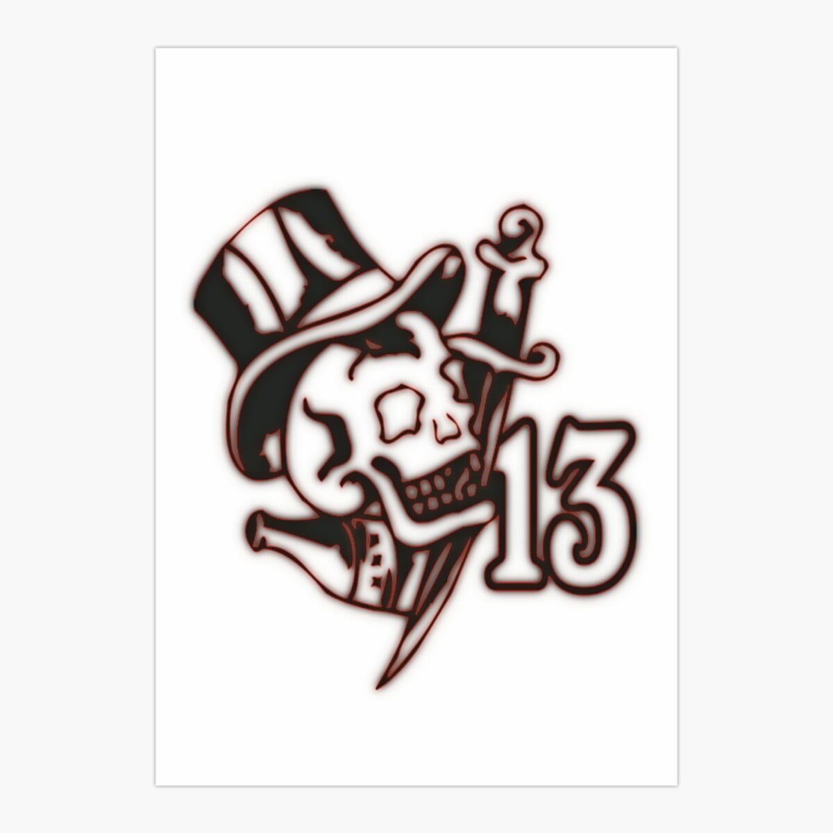 Maneki Lucky No. 13 Er, Phone Decal Water Bottle Stickers Car Decals ...