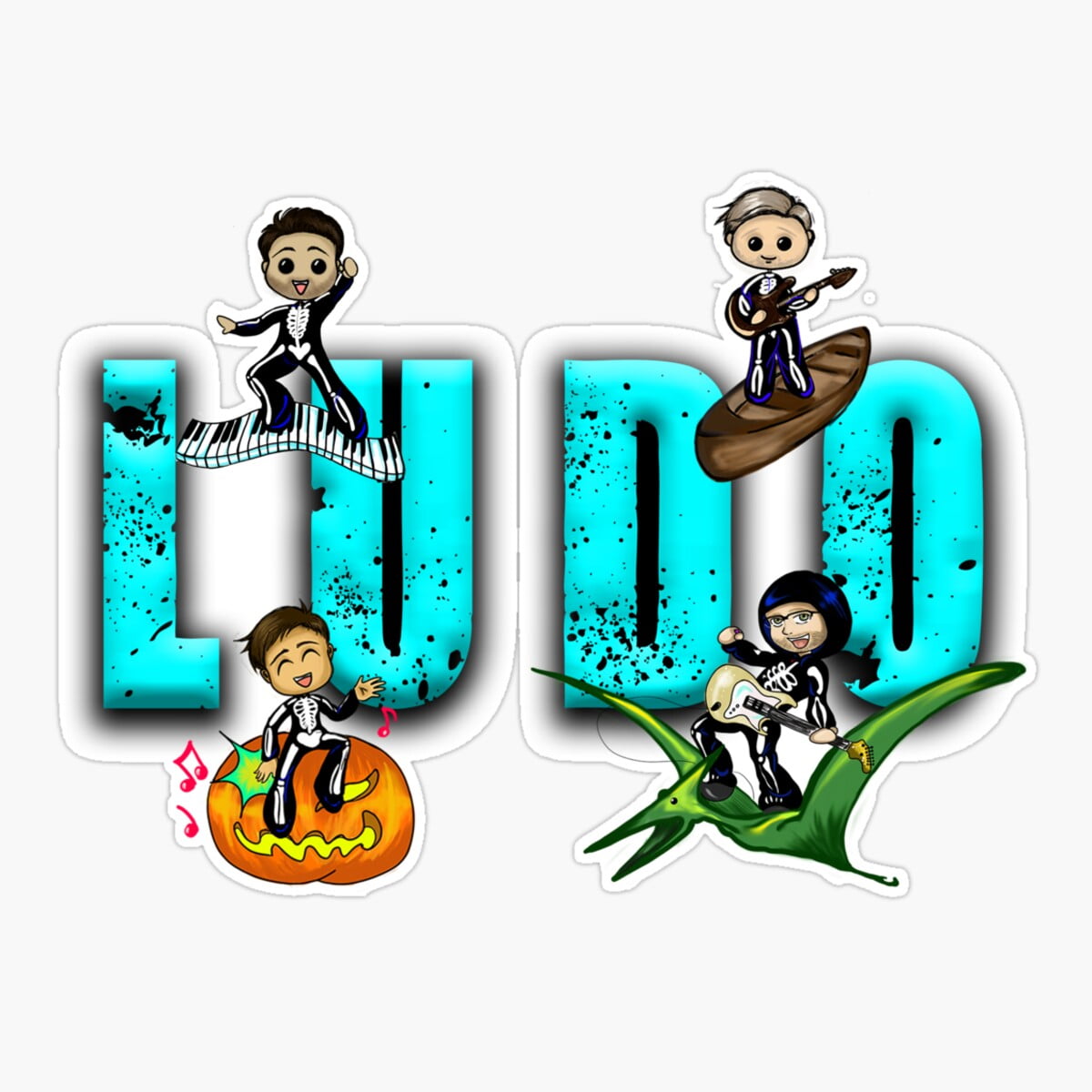 Maneki Ludo Logo 2 Er, Phone Decal Water Bottle Stickers Car Decals ...