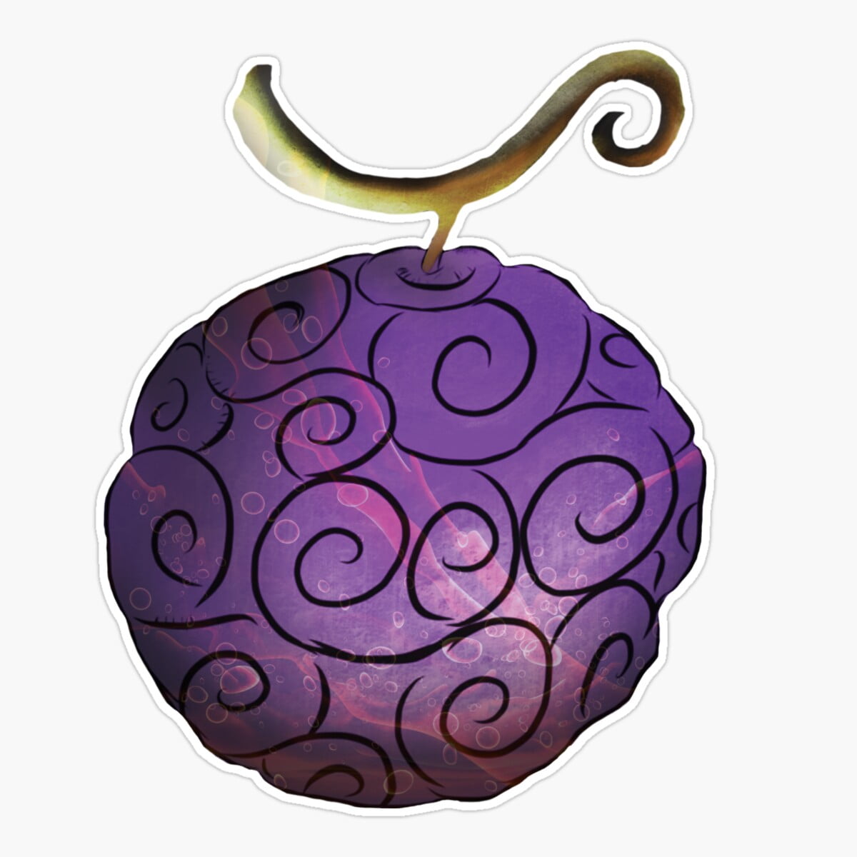 Maneki Luffy'S Fruit-Devil Er, Phone Decal Water Bottle Stickers Car ...