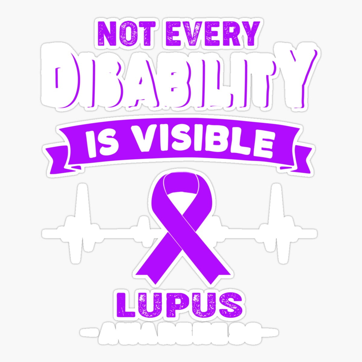 Maneki Lupus Awareness - Not Every Disability Is Visible Er, Phone ...