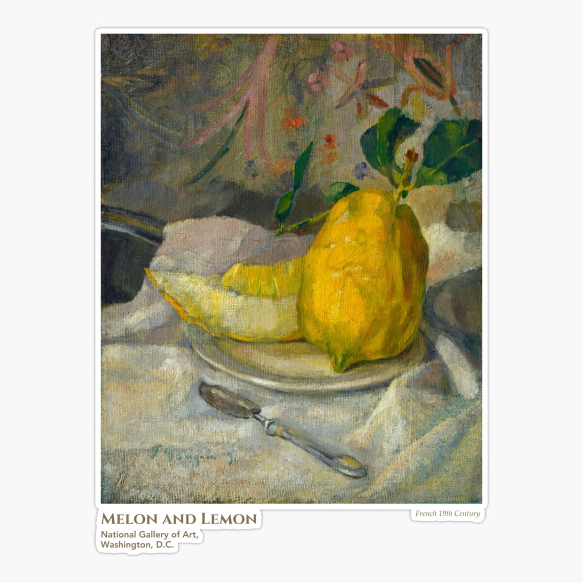 Maneki M And Lemon, Rench 19Th Century (Painter) . National Gallery O ...