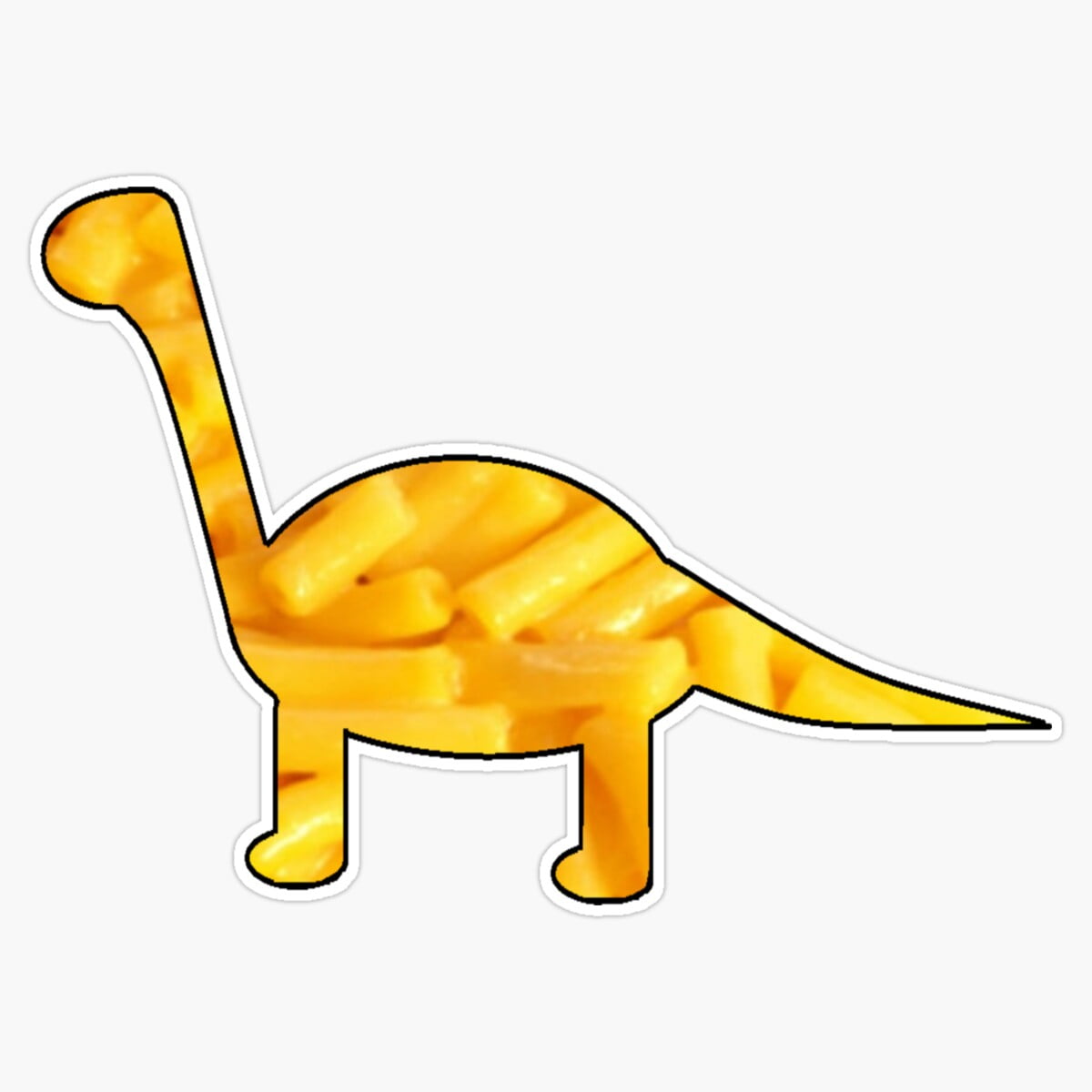 Maneki Mac N' Cheese Dinosaur Er, Phone Decal Water Bottle Stickers Car ...