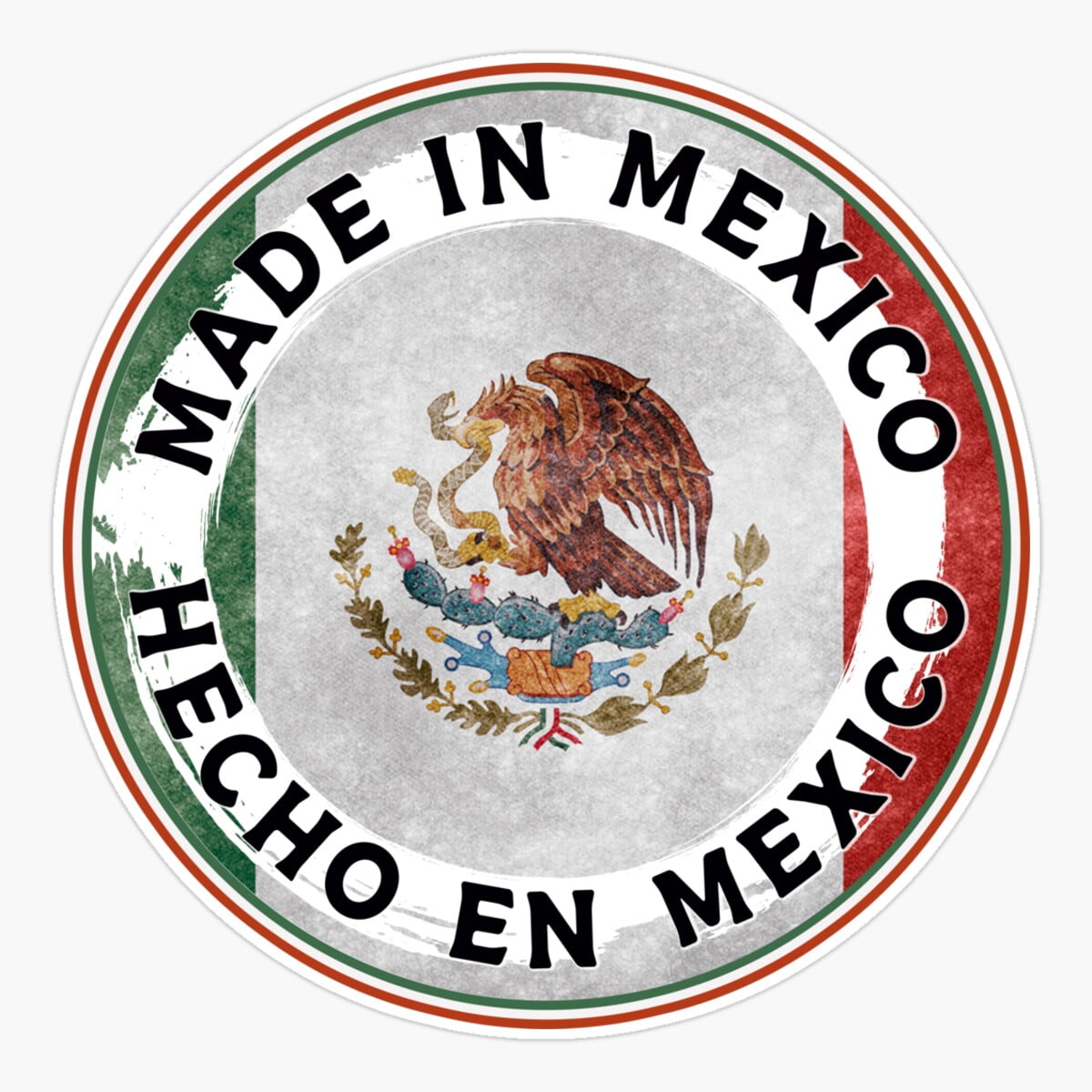 Maneki Made In Mexico Mexican Lag Grunge Distressed Hecho En Mexico ...