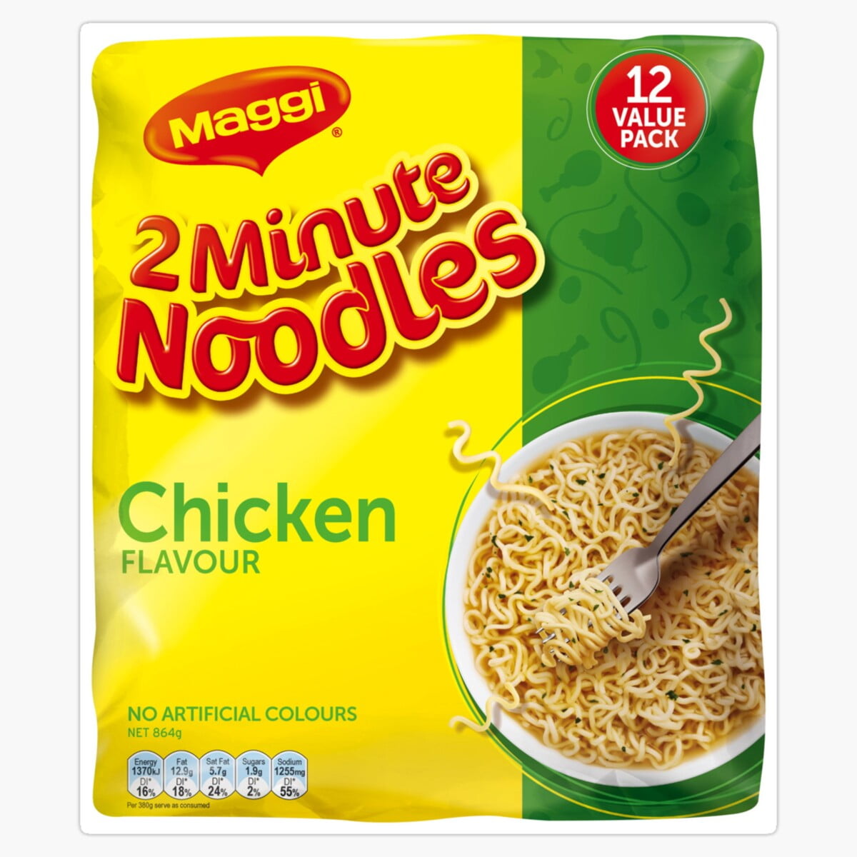 Maneki Maggi 2 Minute Noodles: Chicken Flavour Er, Phone Decal Water ...