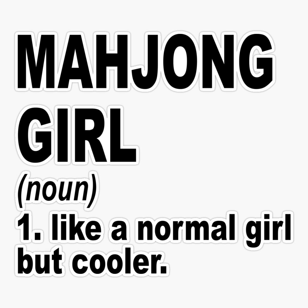 Maneki Mahjong Girl Like A Normal Girl But Cooler, Mahjong Girl ...