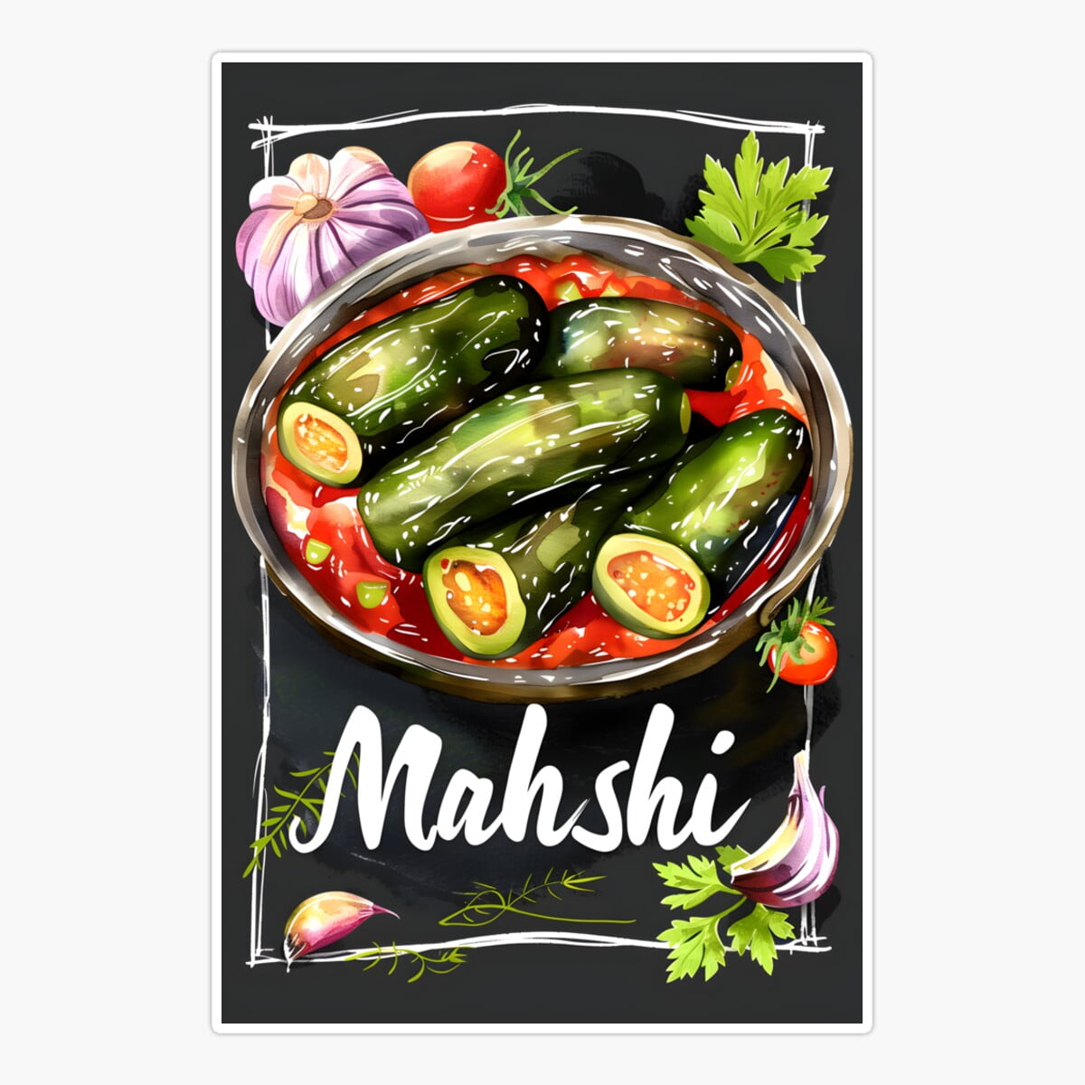 Maneki Mahshi Extravaganza: Savor The Rich, Stued Zucchini Aubergines O ...