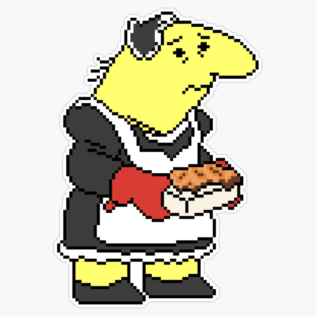 Maneki Maid Dress Charlie - Smiling Friends Pixel Art Er, Phone Decal ...