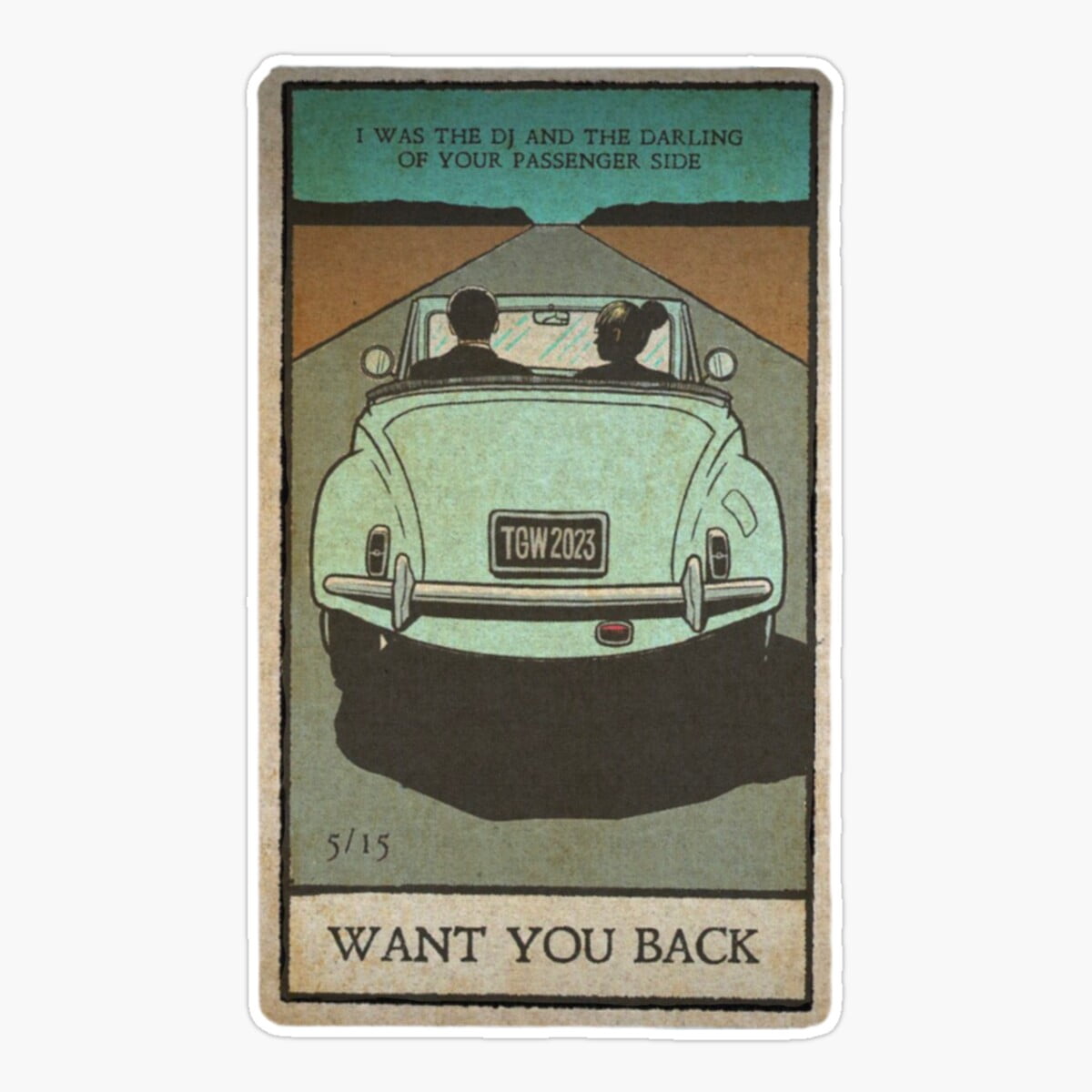 Maneki Maisie Peters The Good Witch Want You Back Tarot Er, Phone Decal ...