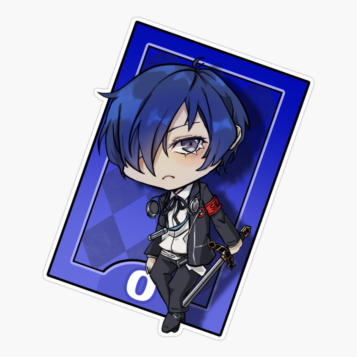 Maneki Makoto Yuki Chibi Er, Phone Decal Water Bottle Stickers Car ...