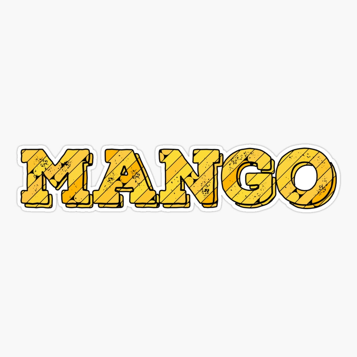 Maneki Mango Fruit Er, Phone Decal Water Bottle Stickers Car Decals ...