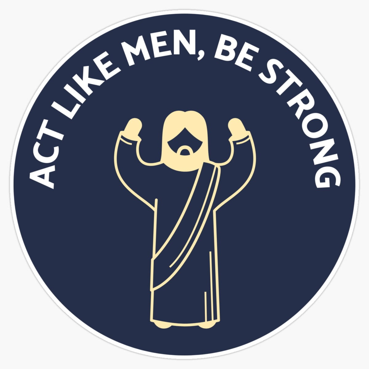 Maneki Manly Christian, Christian Powerful Messages Er, Phone Decal ...