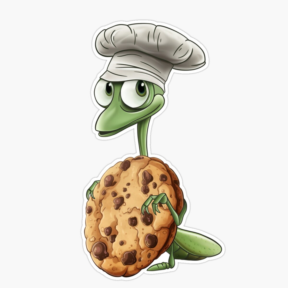 Maneki Mantis Pastry Chef Er, Phone Decal Water Bottle Stickers Car ...