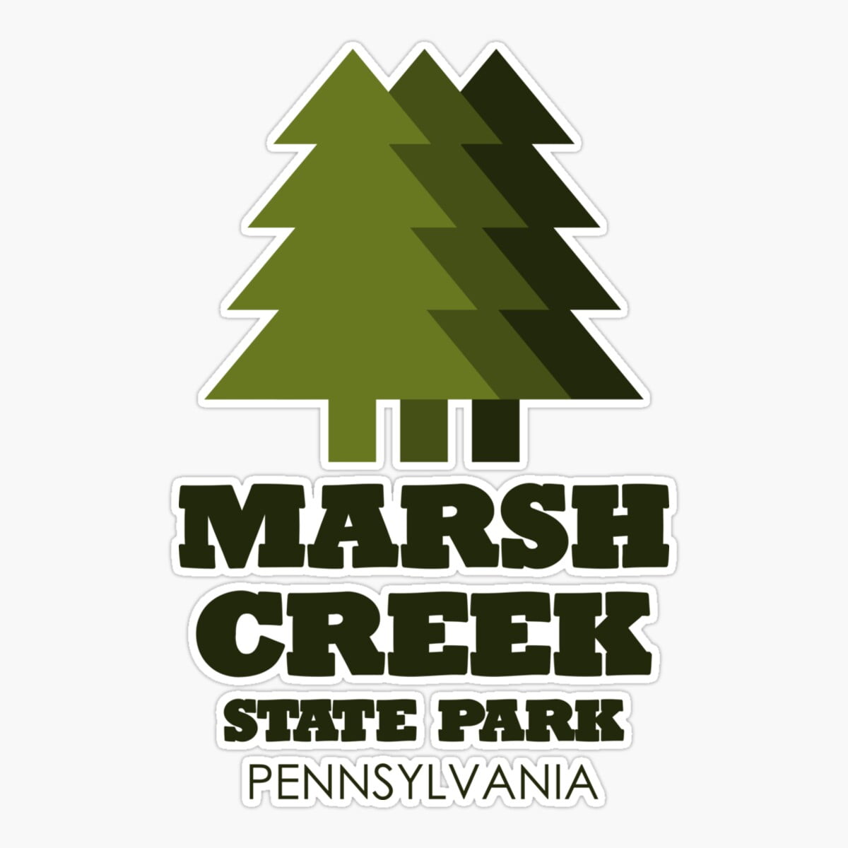Maneki Marsh Creek State Park Pennsylvania Er, Phone Decal Water Bottle ...
