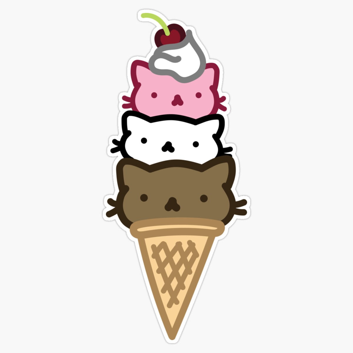 Maneki Marshmallow Bean: We Are Three Scoops Of Friendship Er, Phone ...