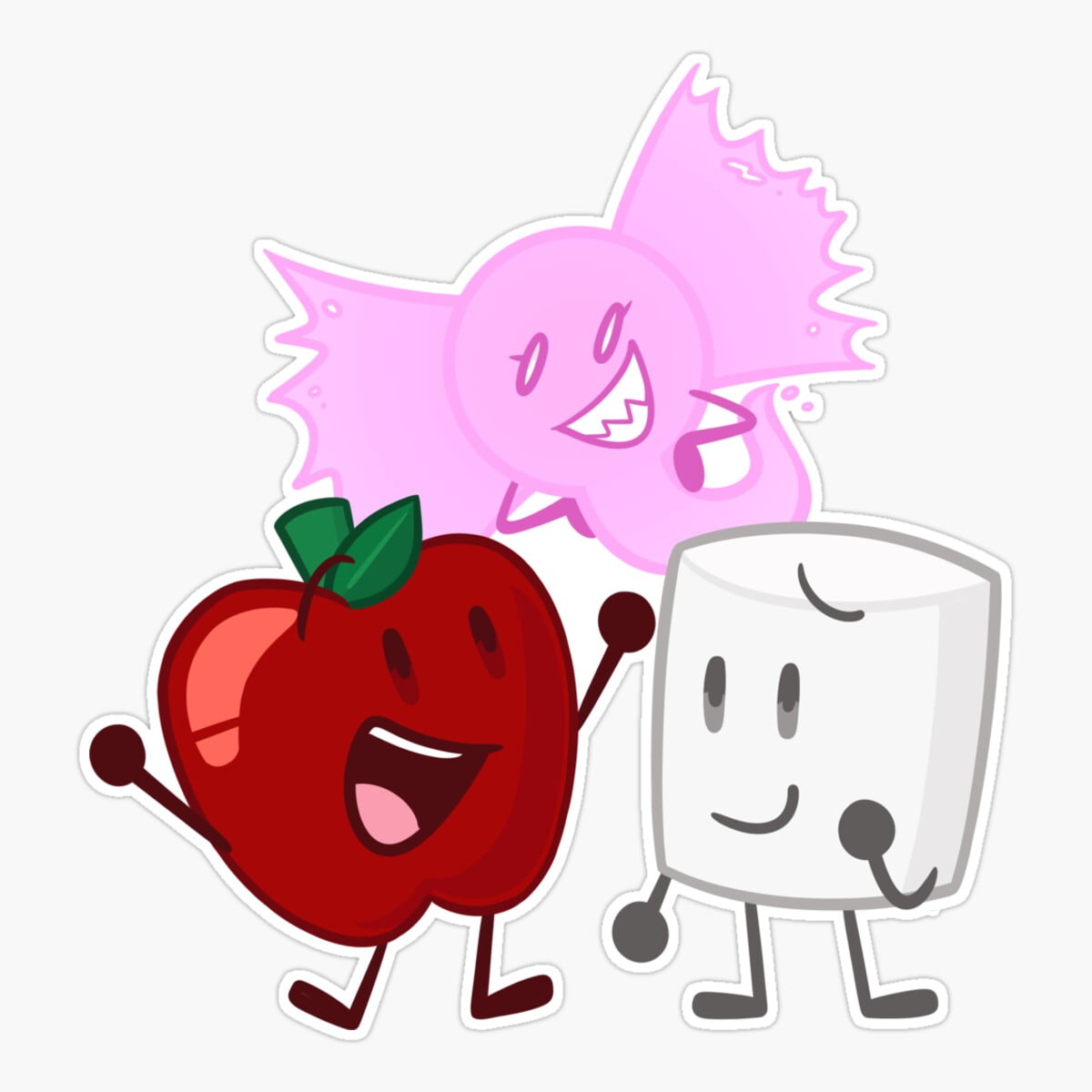 Maneki Marshplebow (Inanimate Insanity) Er, Phone Decal Water Bottle ...