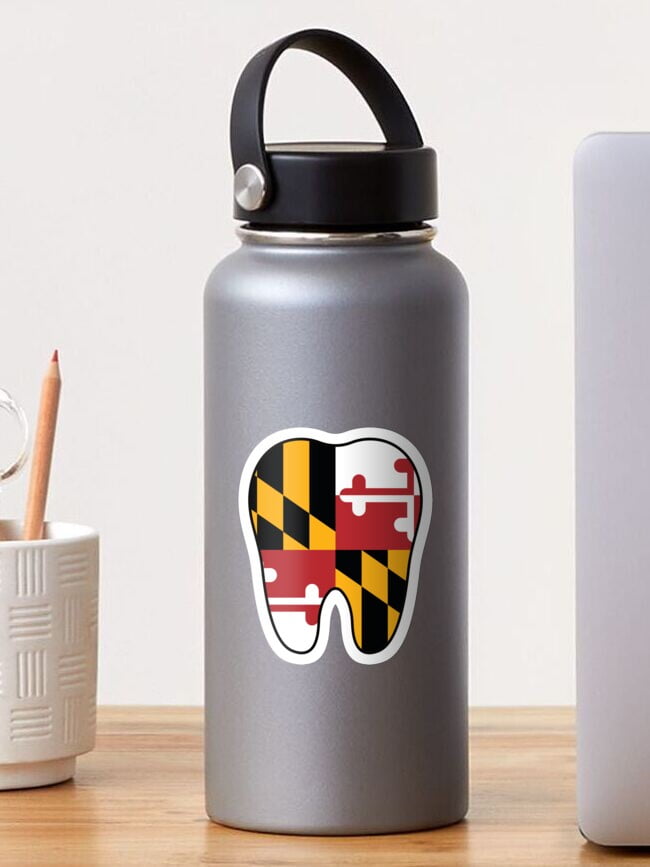 Maneki Maryland Flag Tooth For Dentists Orthodontists Dental Hygienists ...