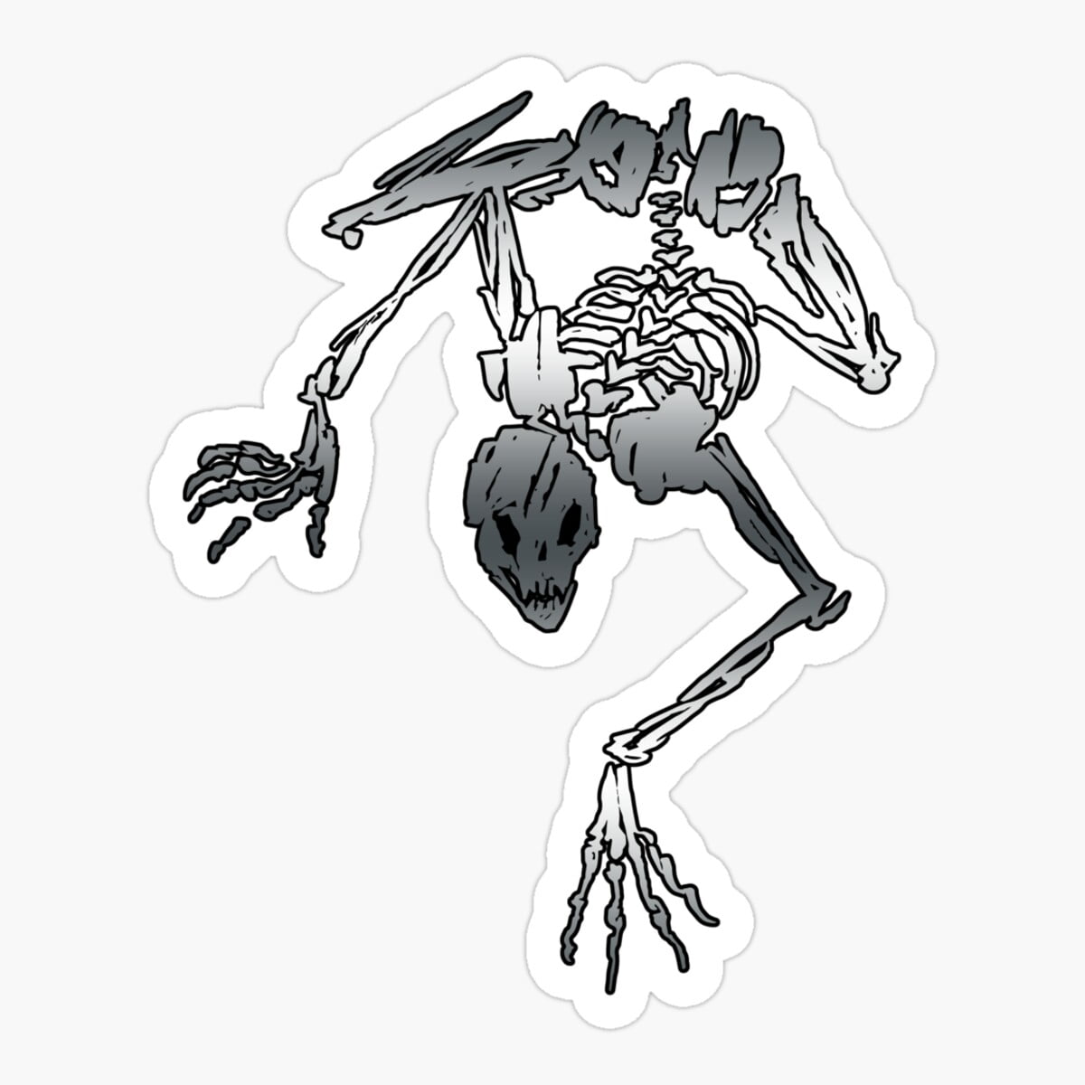 Maneki Masquerade: Skeleton Creeper Er, Phone Decal Water Bottle ...