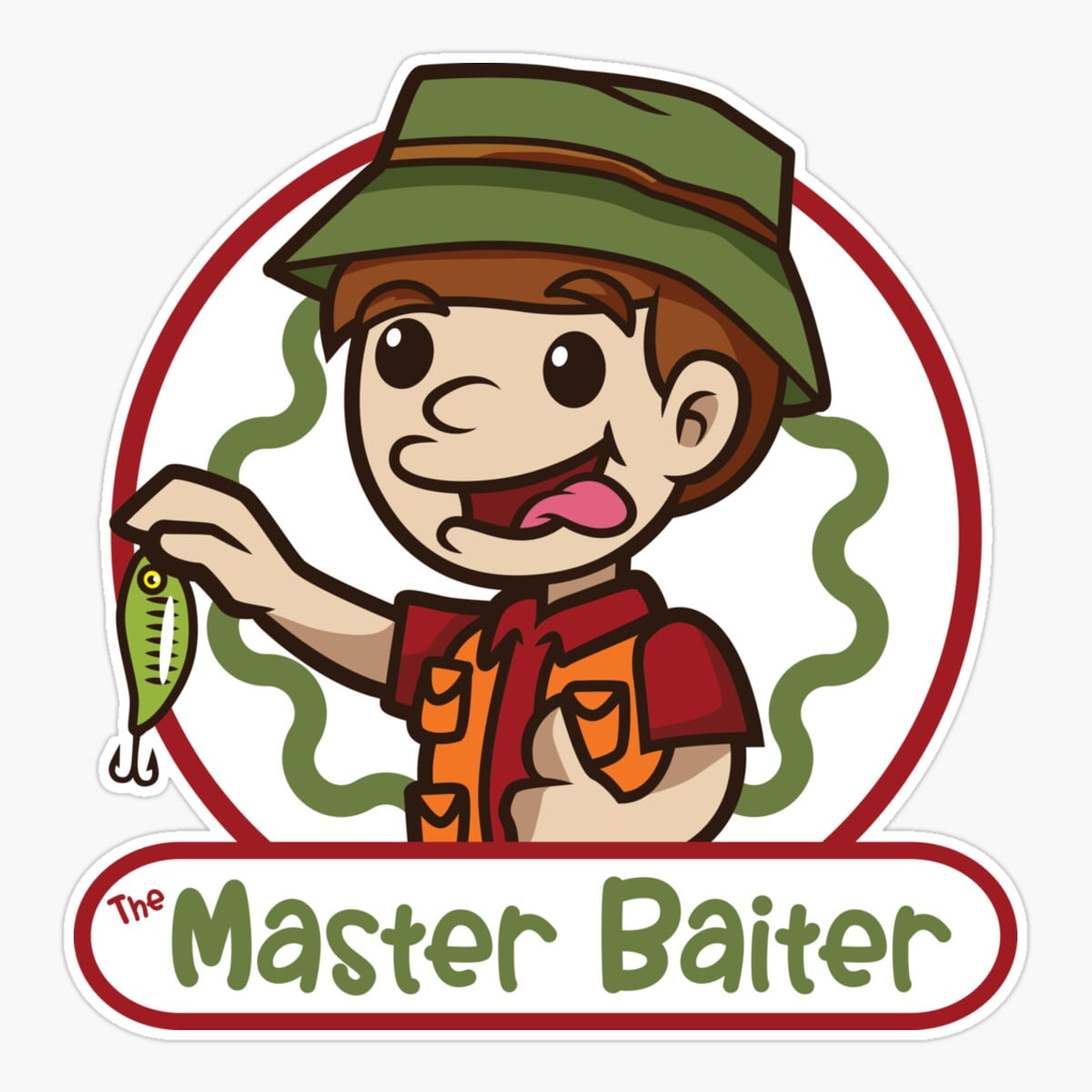 Maneki Master Baiter Er, Phone Decal Water Bottle Stickers Car Decals ...