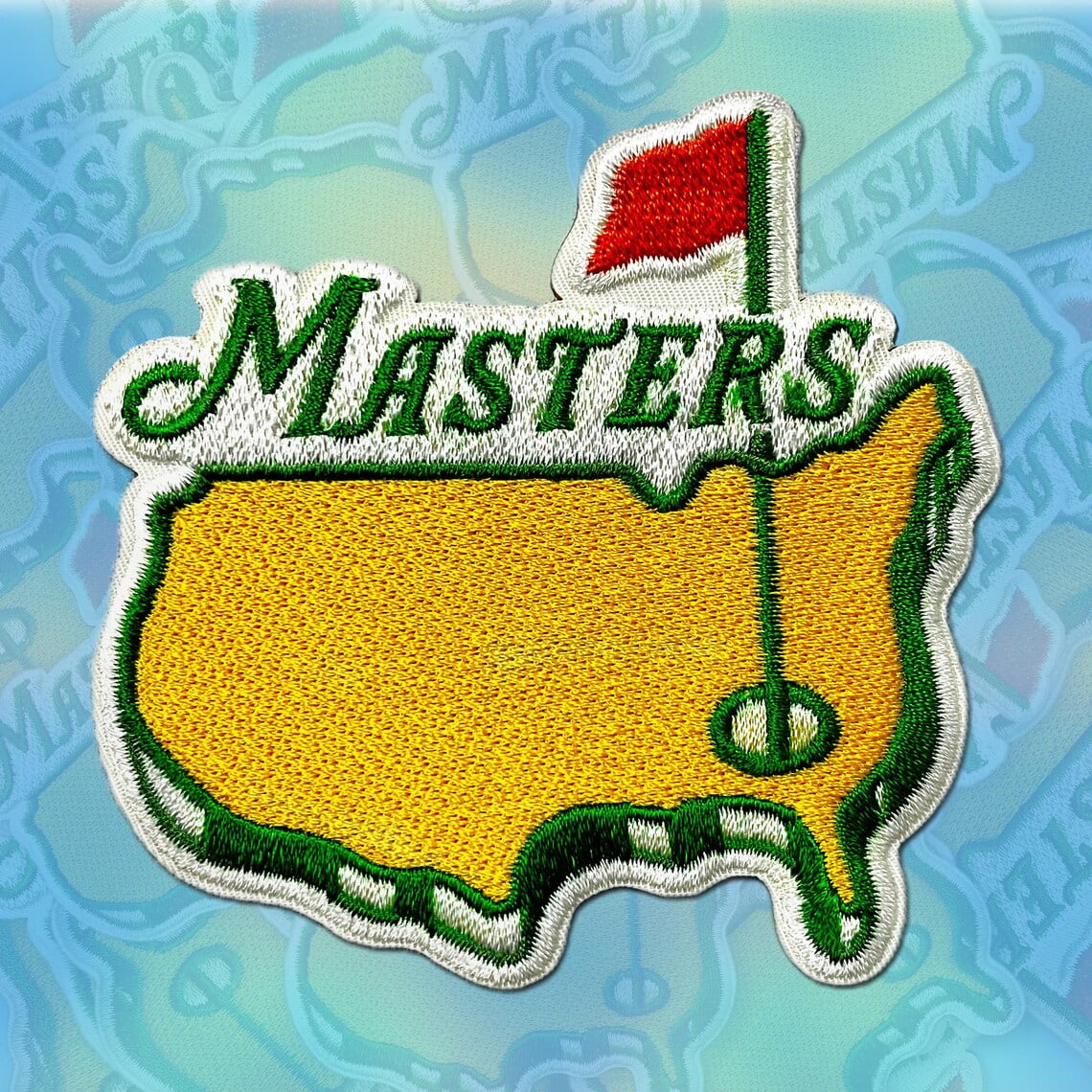 Maneki Masters Golf Patches Masters Golf Lover Sport Drawing Patches ...