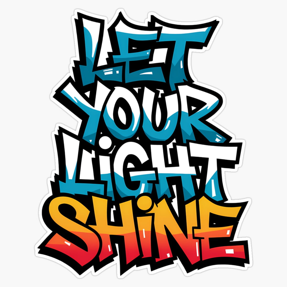 Maneki Matthew 5:16 - Let Your Light Shine Graffiti Christian Street ...