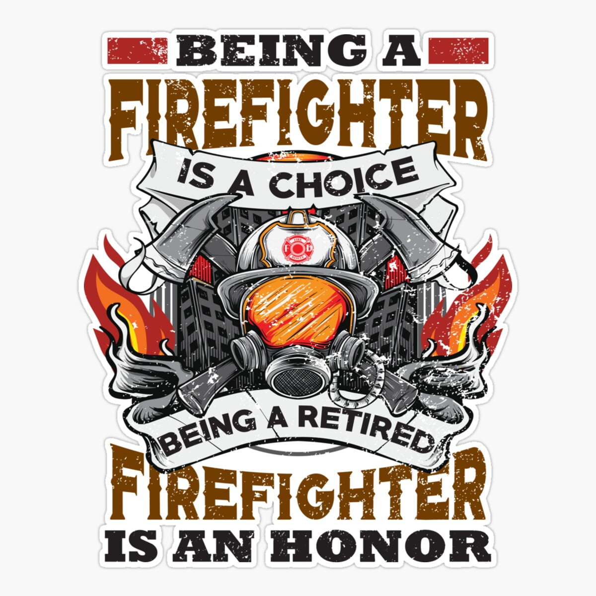 Maneki Meaningful Retirement Gifts - Retired Firefighter Gift - Being A ...