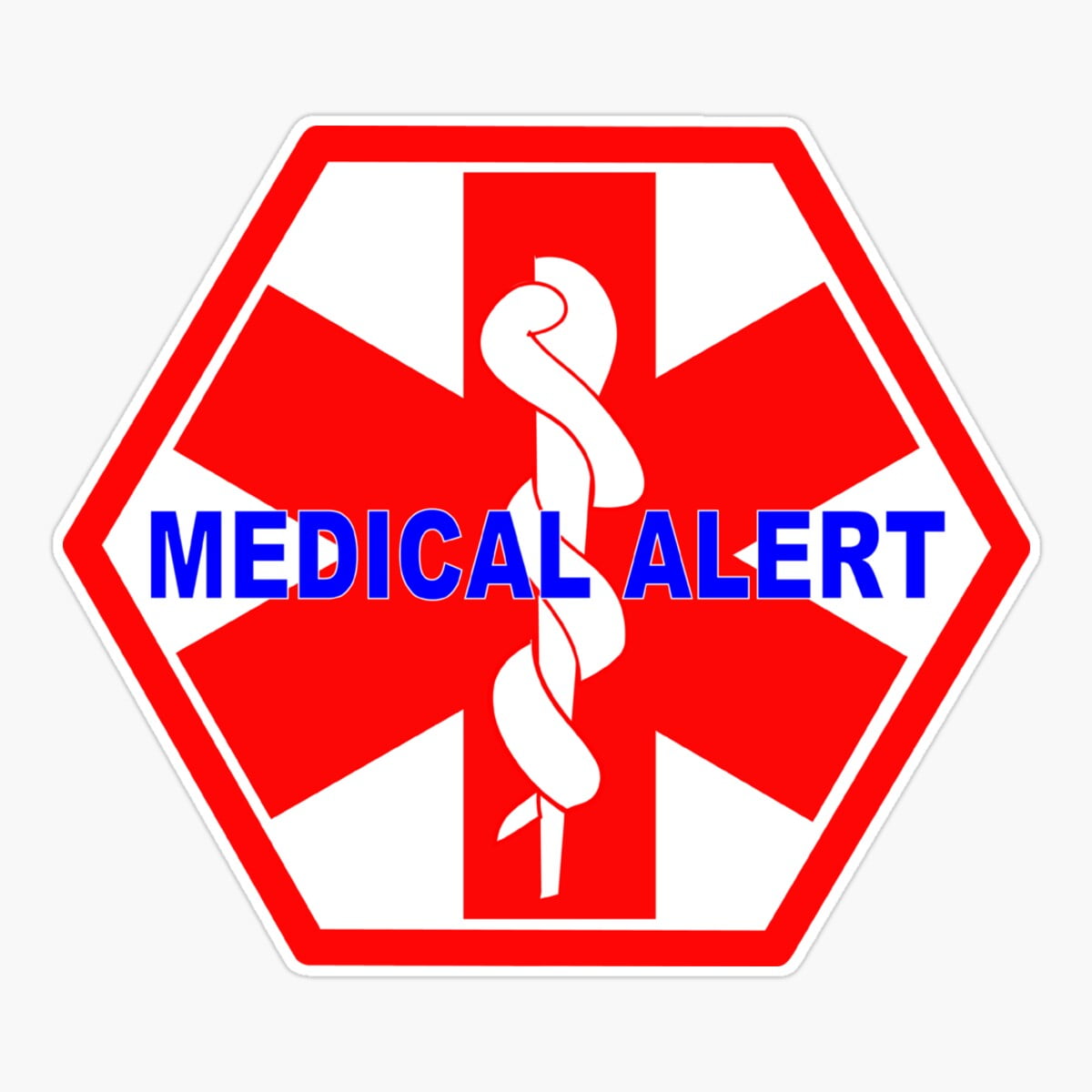 Maneki Medical Alert Id Tag Er, Phone Decal Water Bottle Stickers Car ...