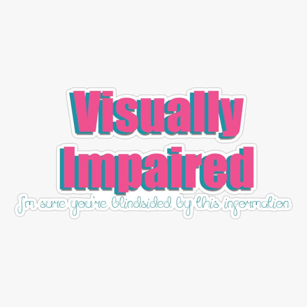 Maneki Medical Alert: Visual Impaired/Blind Er, Phone Decal Water ...