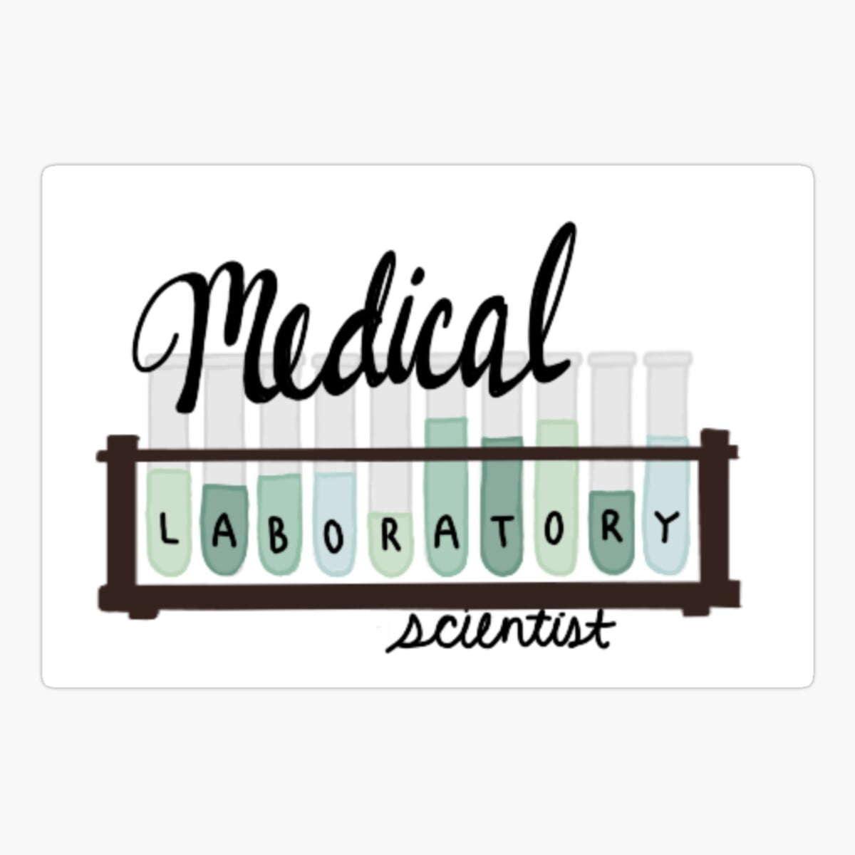 Maneki Medical Laboratory Scientist Er, Phone Decal Water Bottle ...