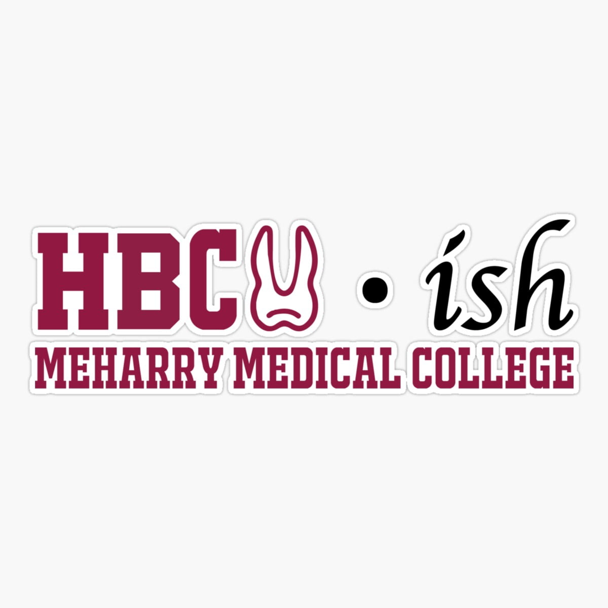 Maneki Meharry Medical College Er, Phone Decal Water Bottle Stickers ...