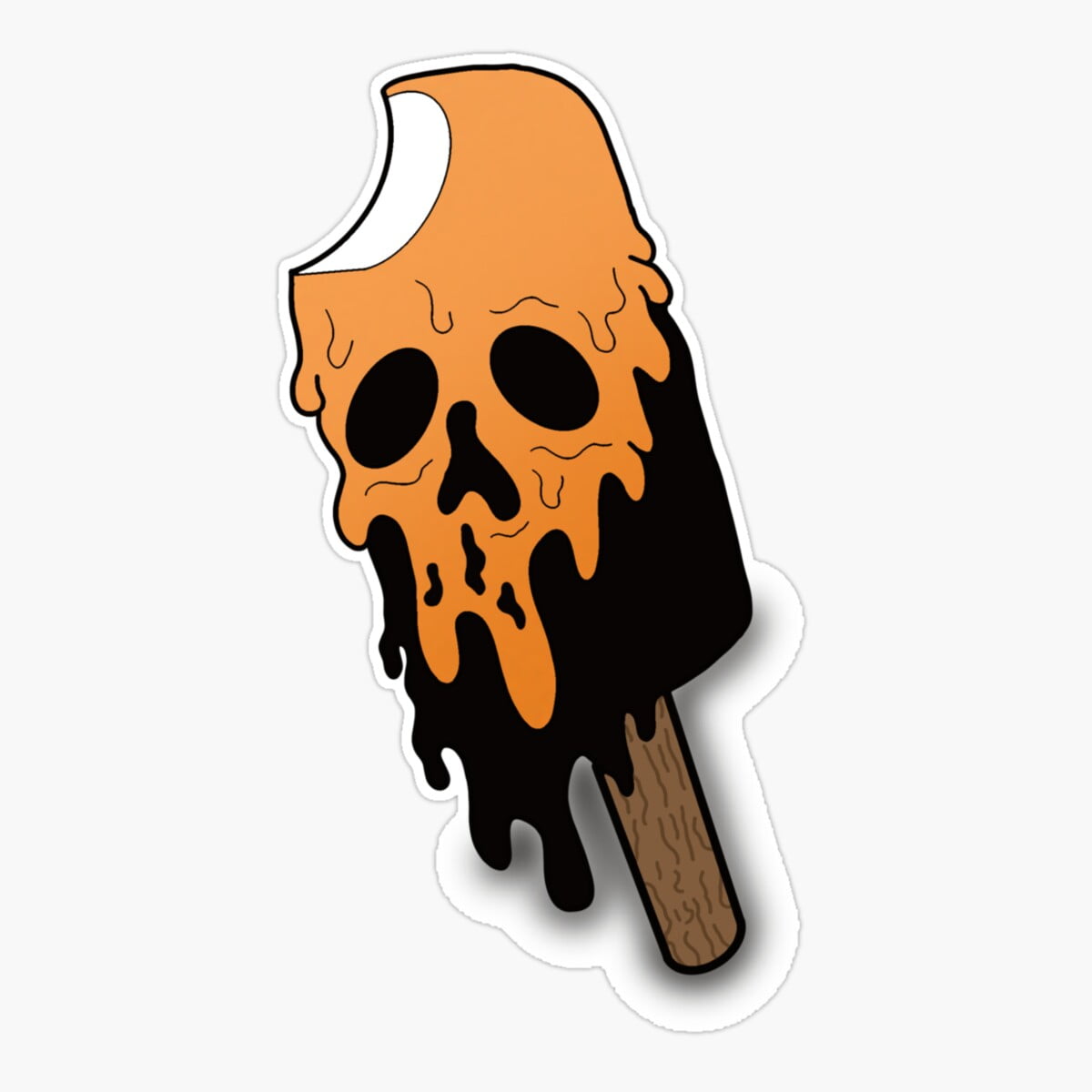 Maneki Melted Creamsicle Er, Phone Decal Water Bottle Stickers Car ...