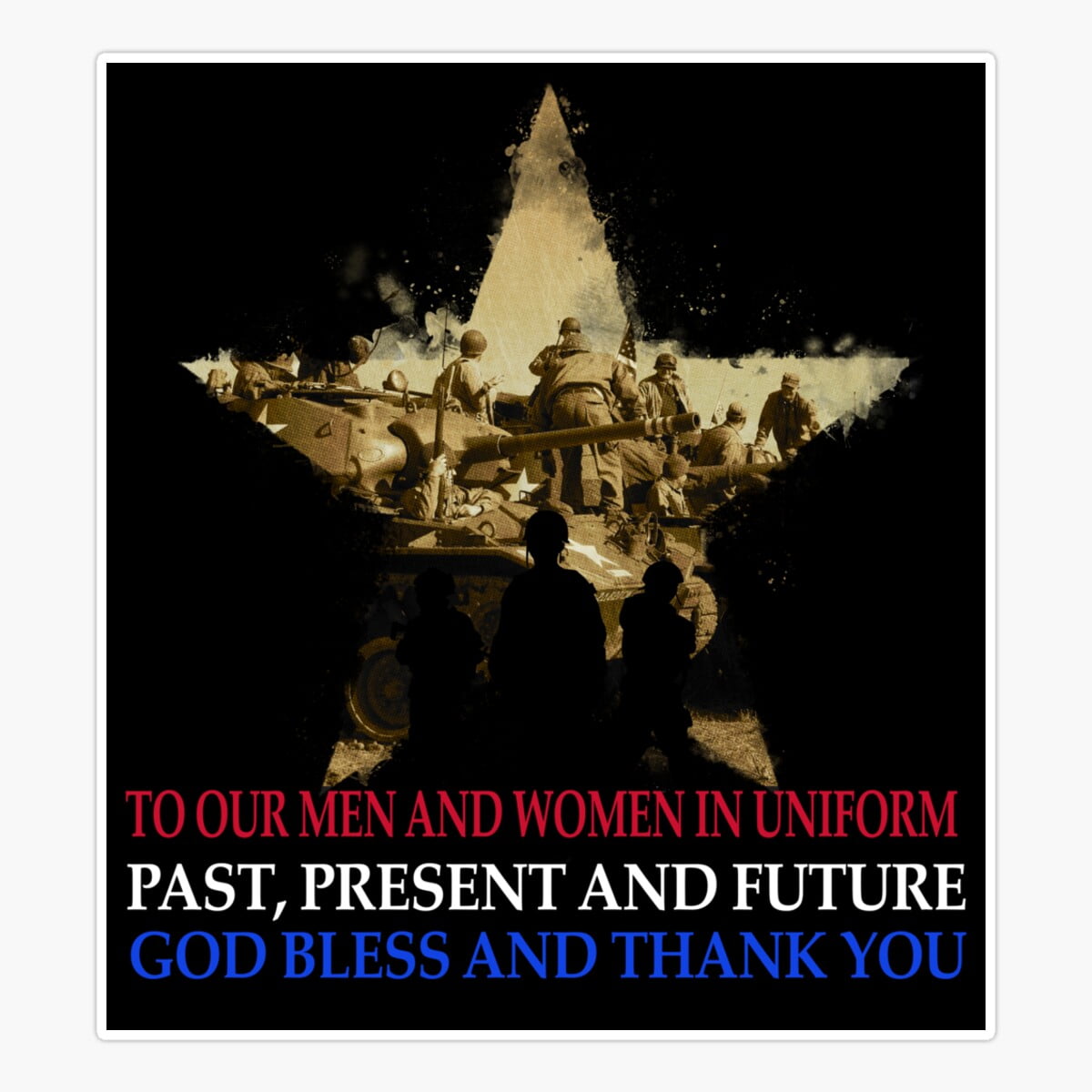 Maneki To Our Men And Women In Uniform, Past, Present And Future, God Bless And Thank You Er ...