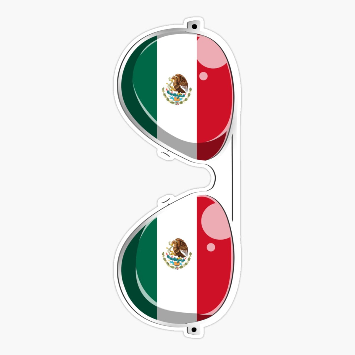 Maneki Mexican Lag Aviators Hanging Rom Collar Mexico Lover Gear ...